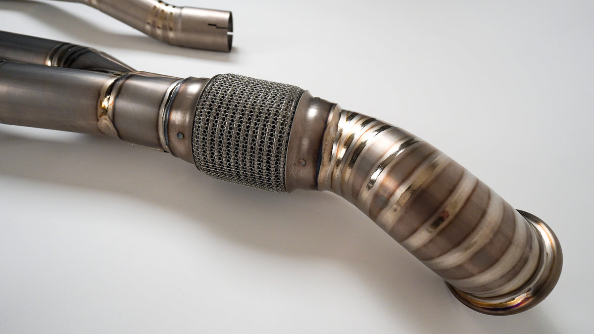 BMW F87 M2 Full Titanium Valve CatBack Exhaust System Titanium Tips ...