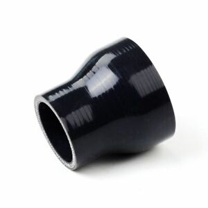 SILICONE STRAIGHT REDUCER TURBO RADIATOR HOSE BLACK – TT Racing